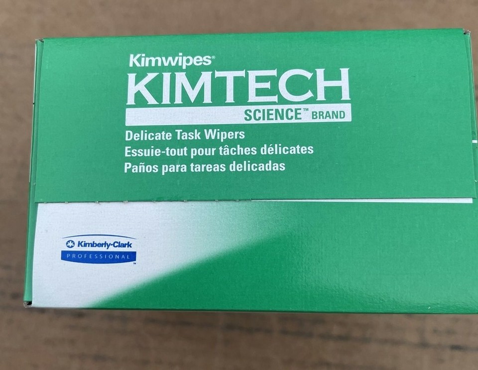 KIMTECH 34155 KIMWIPES DISPOSABLE CLOTH DELICATE TASK WIPERS LINT FREE ...