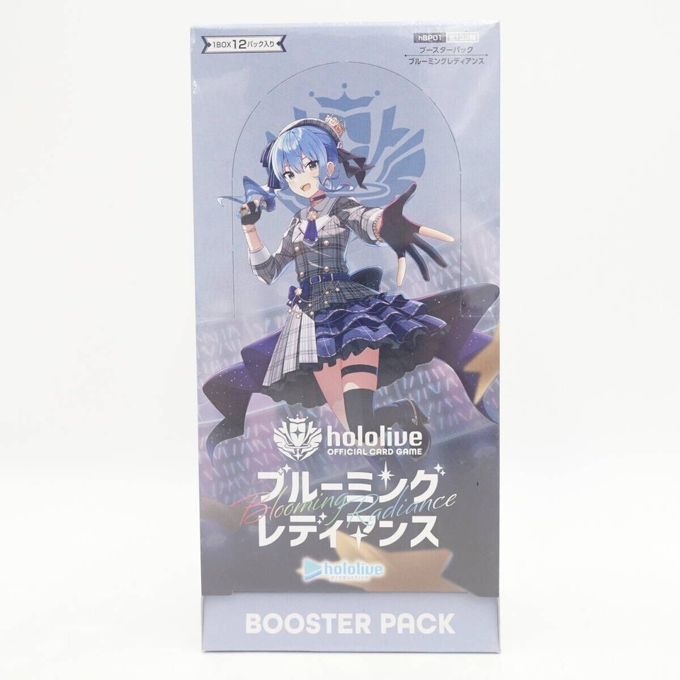 hololive OFFICIAL CARD GAME Booster Pack Blooming Radiance One Box w ...