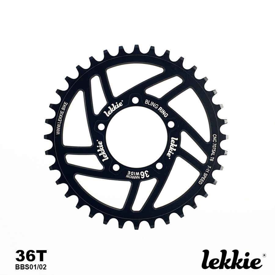 Lekkie Bling Ring - BBS02 Chainrings - All Sizes | eBay