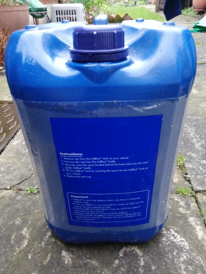 ADBLUE 10 litres Clean air blue. Includes Flexible Filling Hose. | eBay UK