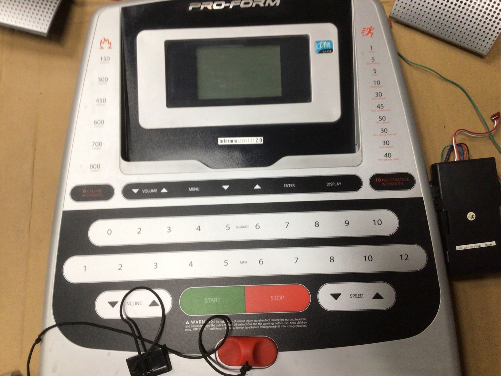 ProForm Treadmill Console. 605 CS MODEL PFTL6010.0 | eBay