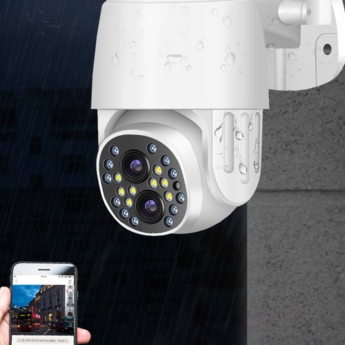 WiFi Security Camera 1080P 2MP Night Vision 2 Way Audio IP67 Waterproof ...