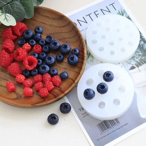 Silicone Blueberry Raspberry Mold 3D Baking Mold Kitchen Accessories | eBay
