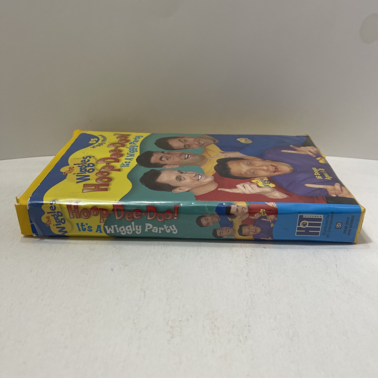 The Wiggles Hoop-Dee-Doo (VHS Tape 2002) It's A Wiggly Party Kids Songs ...