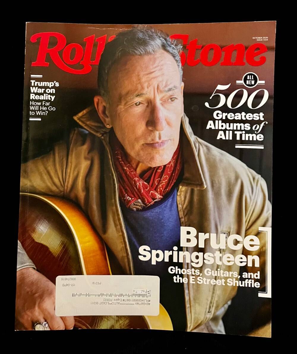 ROLLING STONE BACK ISSUE 1344~OCTOBER 2020~BRUCE SPRINGSTEIN~V GOOD | eBay