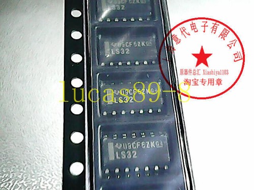 10 x SN74LS32DR LS32 SN74LS32 SOP14 QUADRUPLE 2-INPUT POSITIVE-OR #A6-3 ...