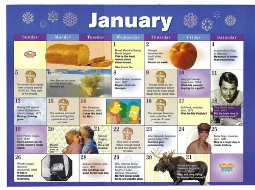 2003 Nickelodeon January & December Calendar’s Vintage Print Ad/Poster ...