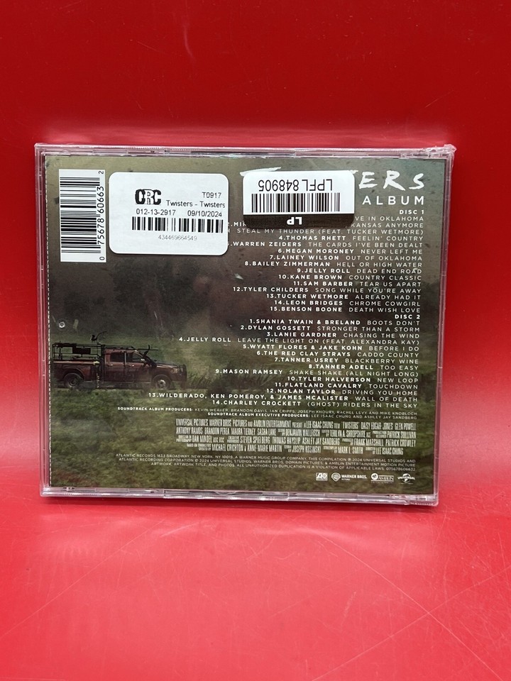 Twisters: The Album - Twisters: The Album (Original Soundtrack) [New CD ...