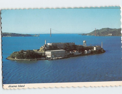 Postcard Alcatraz Island San Francisco California USA | eBay