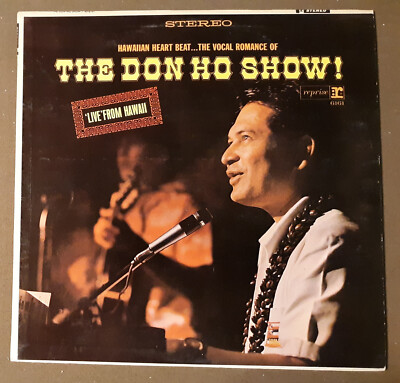 The Don Ho Show! Live From Hawaii by Reprise Records 33rpm VINYL LP ...