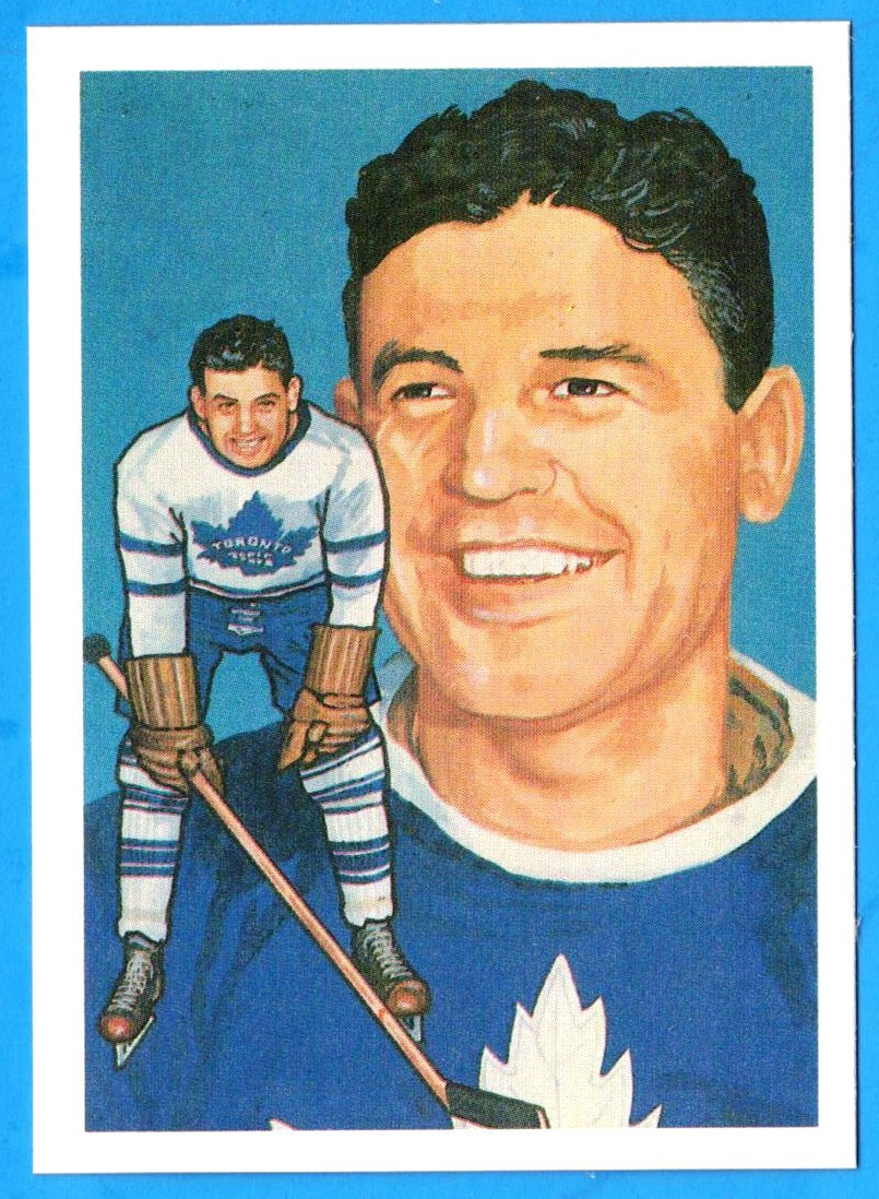 Babe Pratt 1985 Cartophilium Hockey Hall of Fame #162 (ex-mt) Toronto ...