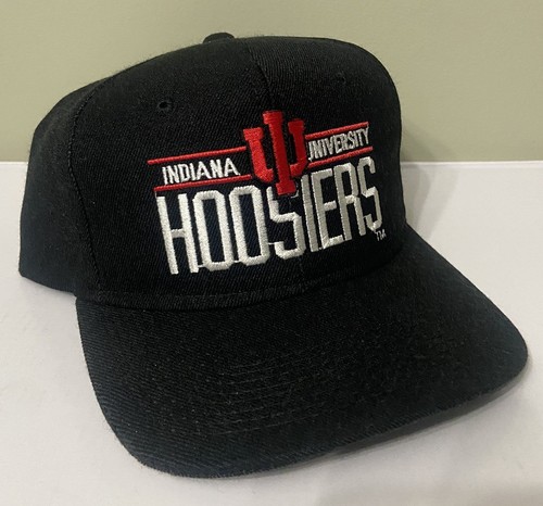 Vintage Indiana Hoosiers Youngan Wool Adjustable Cardinal Cap Hat 90s ...