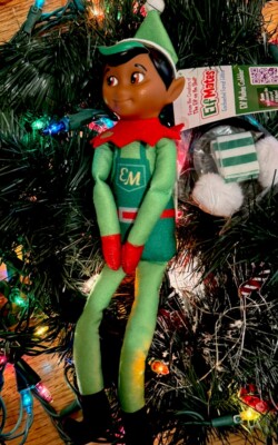 2025 Christmas Elf on the Shelf Mates Cobbler Indian Boy w Earmuffs ...