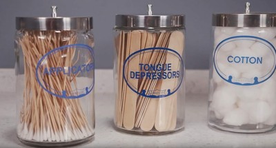 Airtight Glass Jar With Metal Lid 6-Pack Glass Sundry Jars With Lids ...