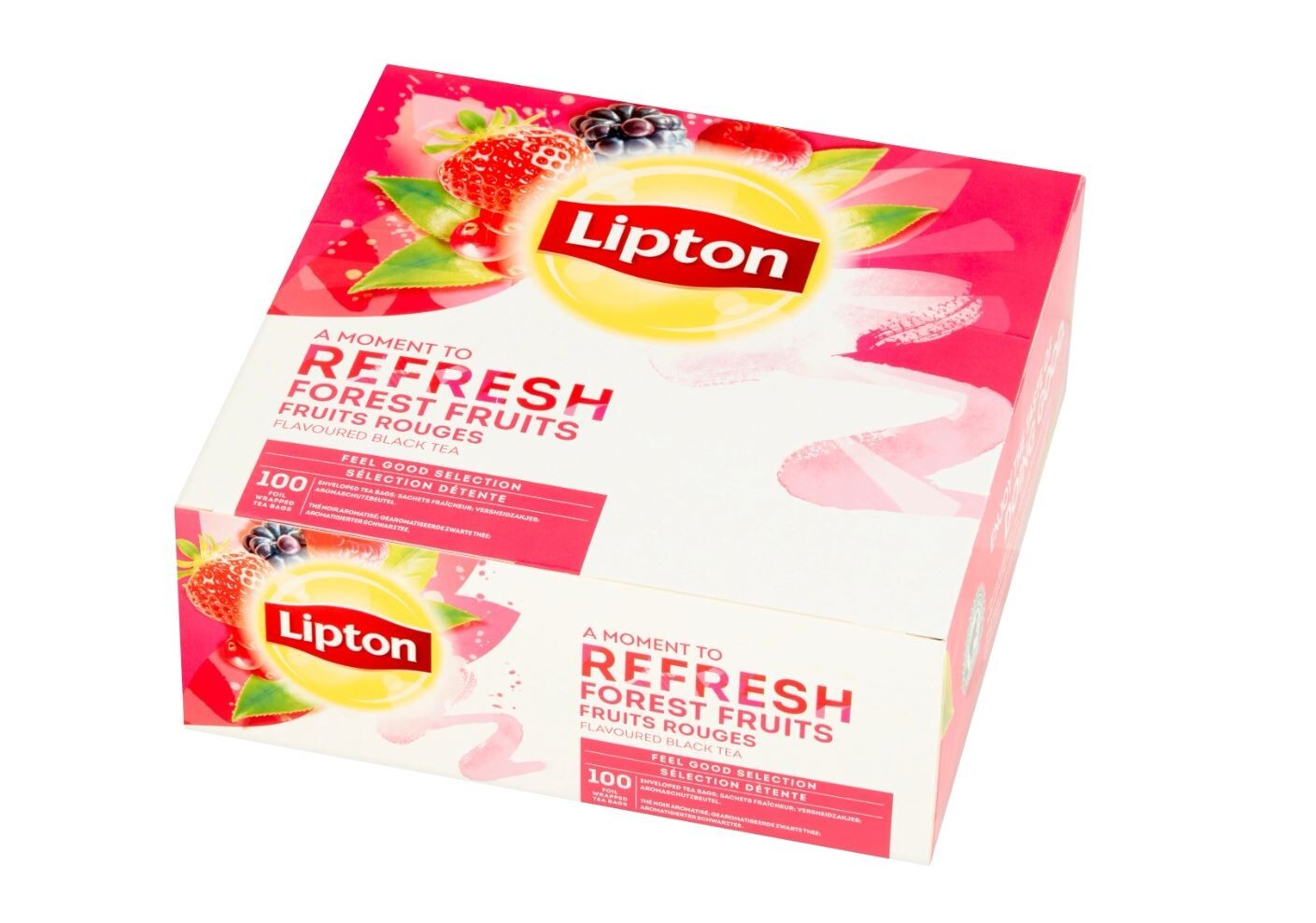 100Pcs Lipton A Moment To Refresh Forest Fruit Flavour Gift 130g | eBay