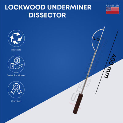 Lockwood Underminer Dissector 40 cm Breasts Surgery Dissectors German ...