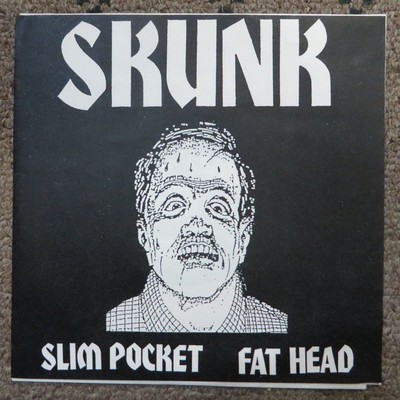 Skunk: Slim Pocket, Fat Head 7" Vinyl Record M-, Sleeve M-, Red Vinyl ...