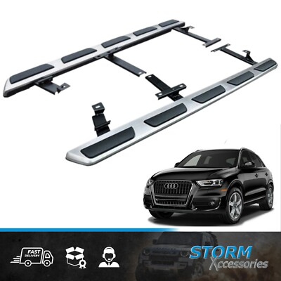 OEM STYLE RUNNING BOARDS SIDE STEPS PAIR FOR AUDI Q3 2011 - 2018 | eBay UK