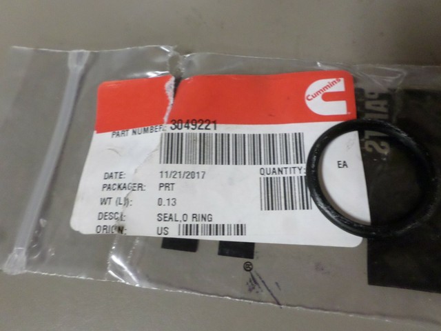 CUMMINS 3049221 SEAL - O-RING - WATER TUBE NEW | eBay