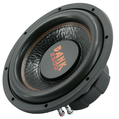 Audiobank 12 Inch 2500 Watt Car Audio Subwoofer w/ 4 Ohm DVC Power 12 ...