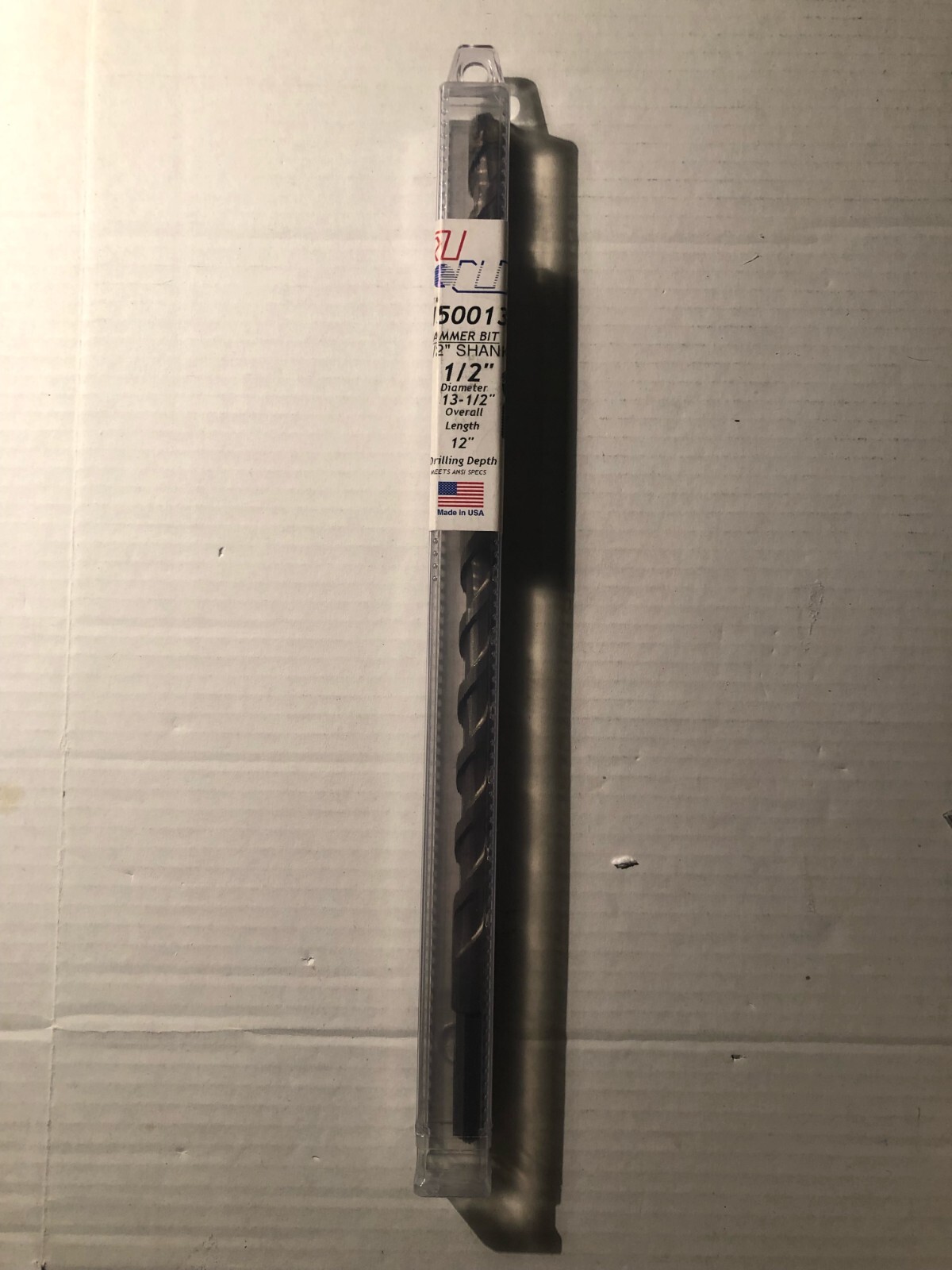 Tru Cut H50013 1/2" Diameter, 13-1/2" Overall Length 12" Drilling Depth ...