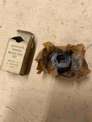 Mattatuck & New Departure Bicycle Heavy Brake Hub Clutch Disc Whizzer ...