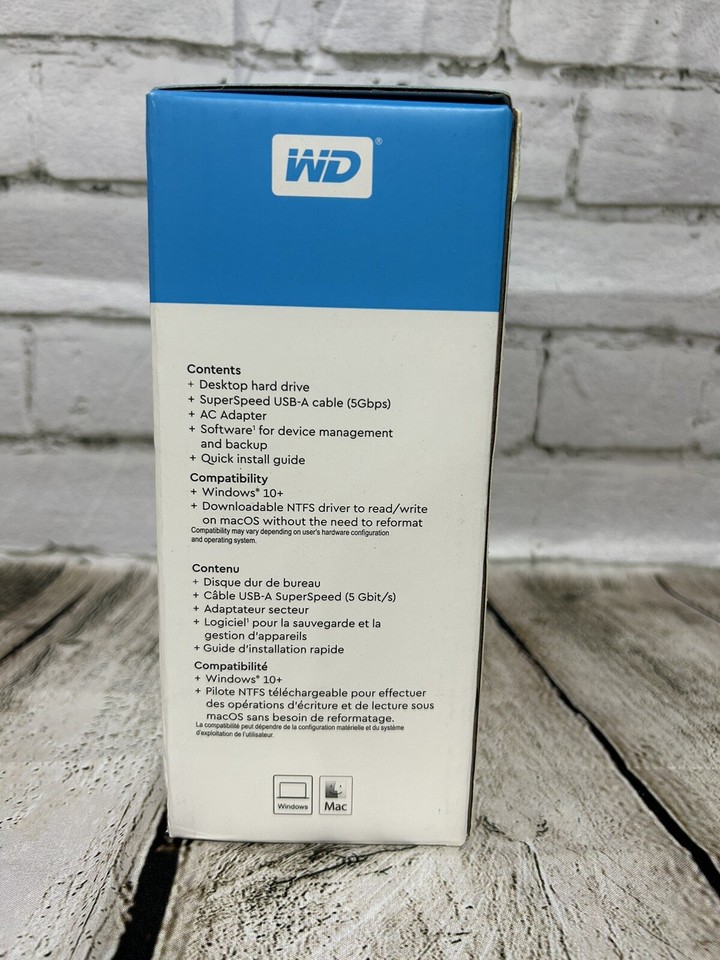 WD - easystore 18TB External USB 3.0 Hard Drive - Black 718037884431| eBay