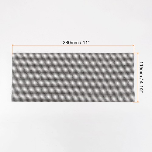 30pcs 500 Grits Mesh Sanding Sheets 4-1/2"x11" Wet or Dry Sandpaper Pad ...