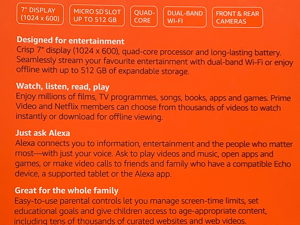 Amazon Fire 7". BRAND NEW IN BOX , 16GB, Unwanted gift .... | eBay UK