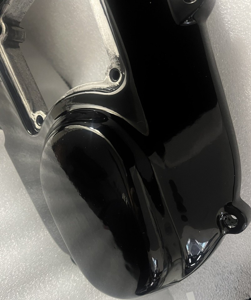 Harley 1994 -98 OUTER Primary Custom Gloss Black Touring 60665-94 OEM ...