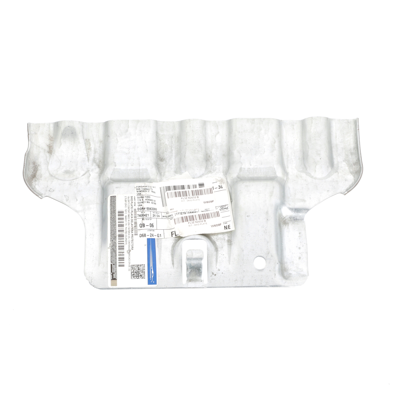 NEW OEM Ford 2015-2021 F-150 Engine Oil Drain Plug Cover Skid Plate ...