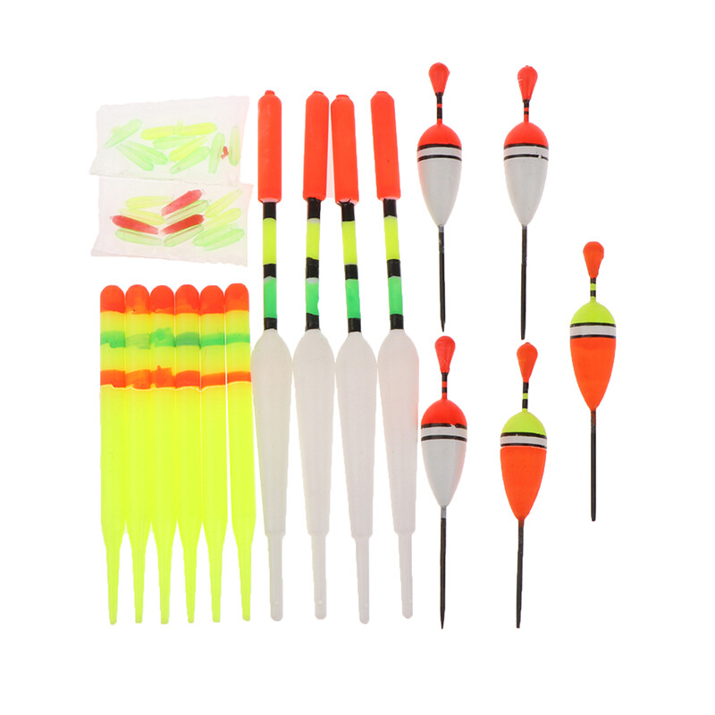 1 set Vertical Buoy Sea Fishing Floats Assorted Size for Most Type of ...
