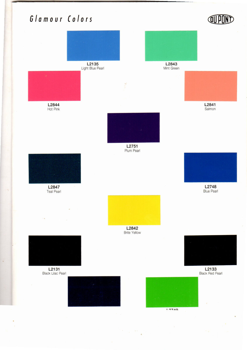 Imron Af400 Color Chart Pdf - Infoupdate.org