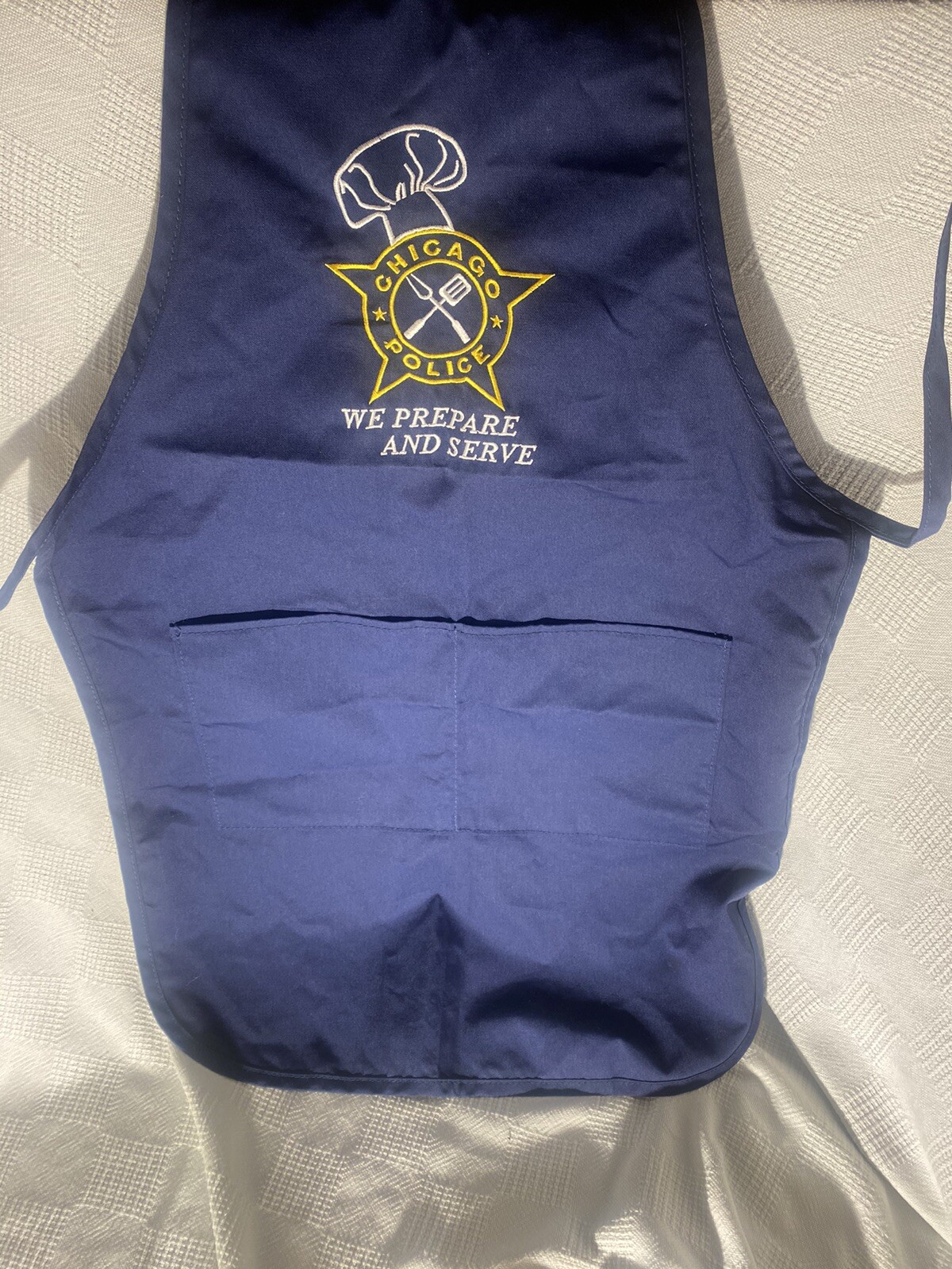 Chicago Police Department Cooking BBQ Apron “We Prepare and Serve” CPD ...