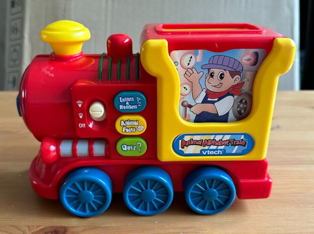 VINTAGE VTECH 2005 ANIMAL ALPHABET TRAIN WITH LIGHTS & SOUNDS | eBay