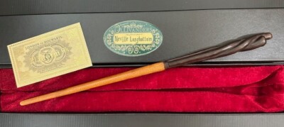 Neville Longbottom Wand 14", REAL WOOD, Harry Potter, Ollivander's ...