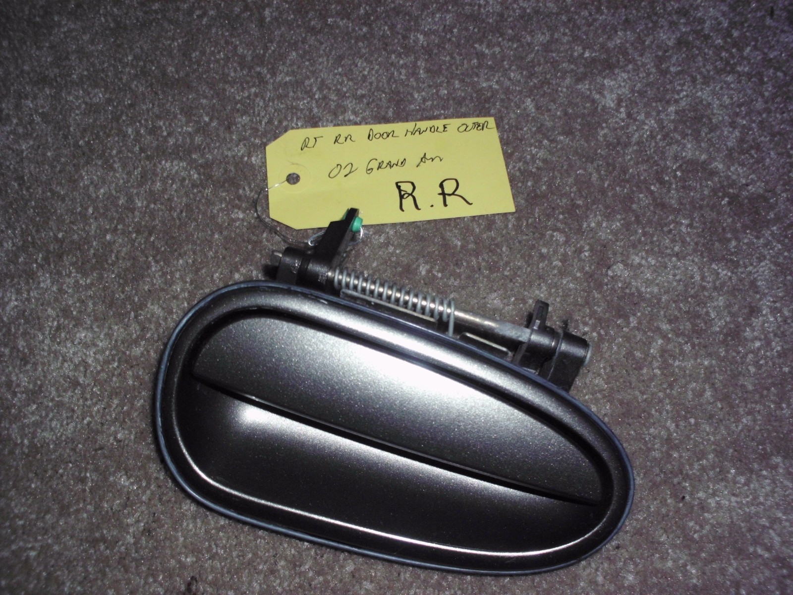 99 00 01 02 03 04 05 GRAND AM PASSENGER RR RIGHT REAR OUTER DOOR HANDLE ...