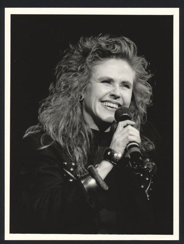 1980s CAROL DECKER On Stage Vintage Original Photo T'PAU LEAD SINGER gp ...