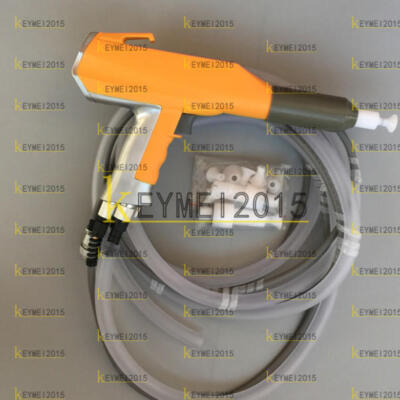 1PCS electrostatic powder coating spray gun with wire 3 pins | eBay ...
