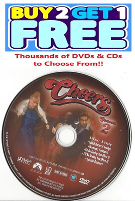 Cheers (DVD) Second Season 2 Disc 4 Replacement Disc U.S. Issue Great ...
