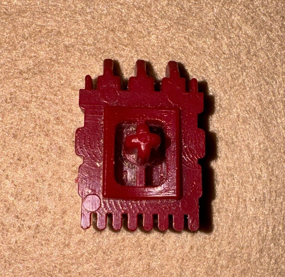 MAJOR BLUDD 1986 RED ACCESSORY PACK BACKPACK GI JOE COBRA loose ...