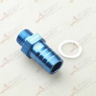 2PCS Bosch 044 Fuel Pump Inlet M14 x 1.5 To 5/8" (15.9mm) Barb Aluminum ...