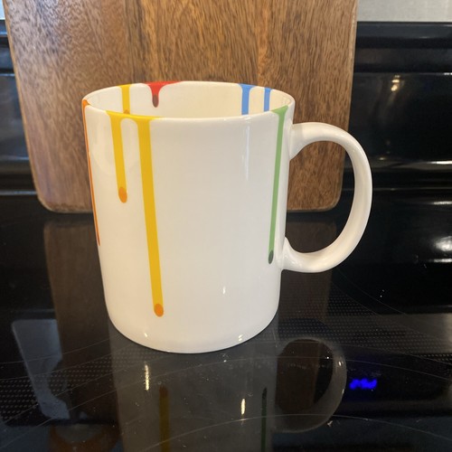 Novelty Art Gallery Rainbow Colorful Artist Office Coffee Mug Golden ...