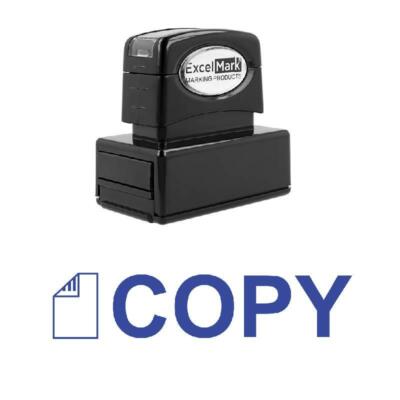 Document COPY Stamp - Pre-Inked / Blue | eBay