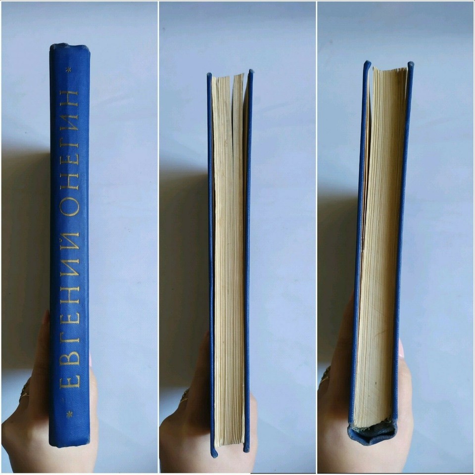 1958 Evgeniy Onegin Pushkin Novel in Verse artist Timoshenko Russian ...