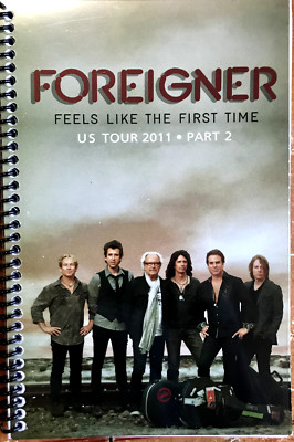 FOREIGNER Band Crew Private 2011 Tour Part 2 Book: Feels Like the First ...