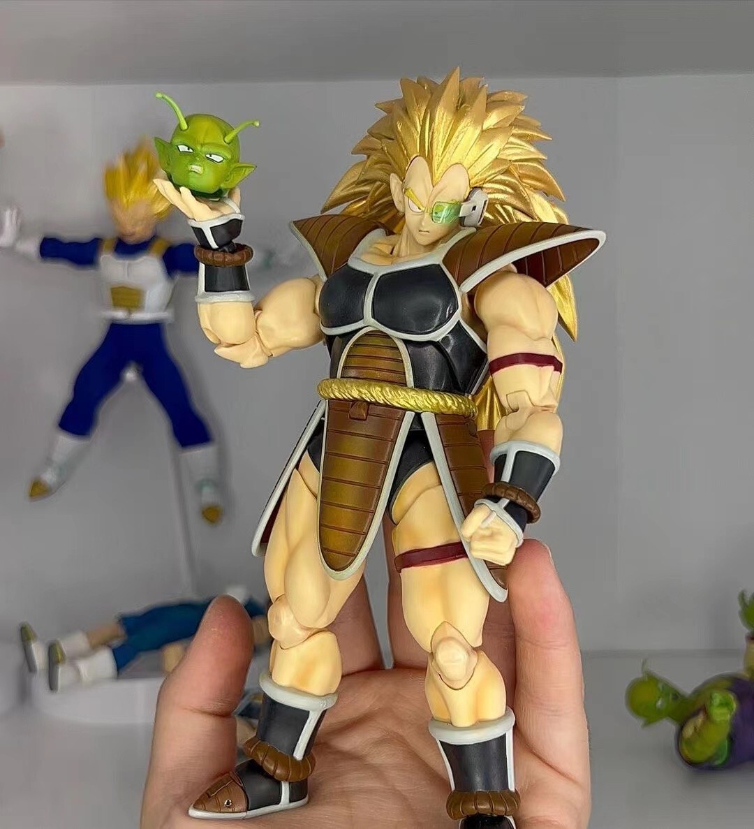 custom dragonball Raditz ssj1 shf figure | eBay