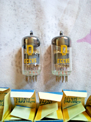 ECC85 / 6AQ8 Tesla Tubes NOS Tested Matched Pair | eBay
