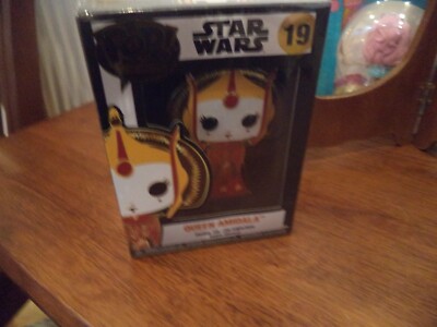 Funko POP Pins Star Wars QUEEN AMIDALA 4" Collectible Enamel Pin #19 ...
