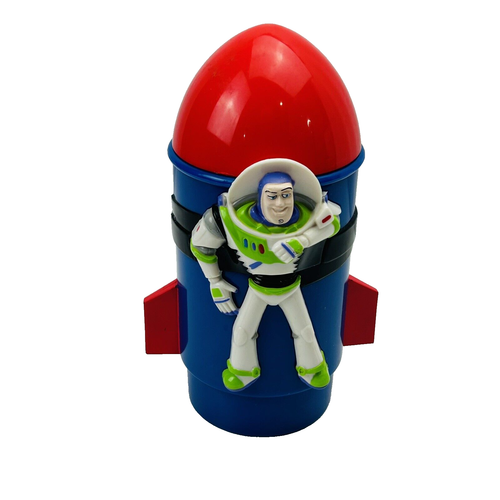 Vintage Disney On Ice Buzz Lightyear 3-D Collectors Rocket Plastic ...